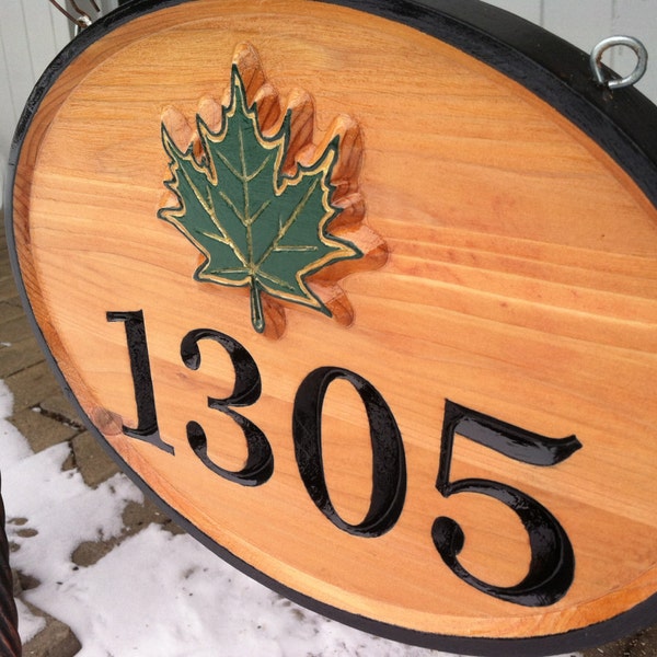 Maple Leaf Wall Plaque - Etsy