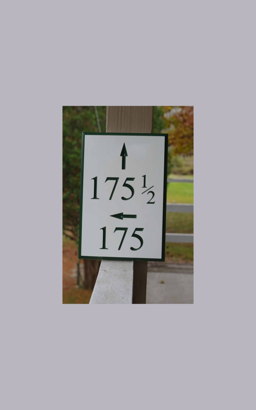 Custom Carved House Number With Optional Half Number - Multiple House ...