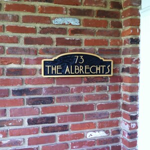 Unique Custom Signs - House Number Signs - Custom Carved Address/last ...