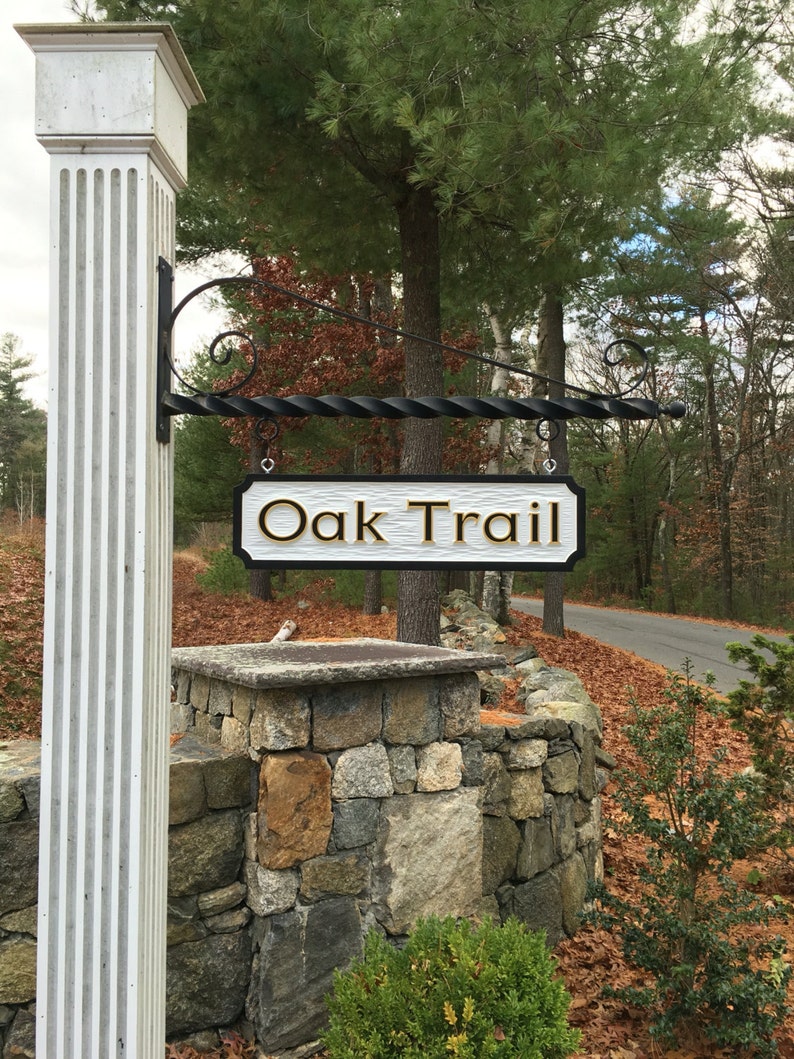 Customized House Number Sign With Street Address Custom - Etsy