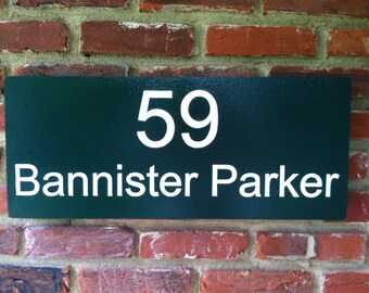 Customized House Number Sign With Street Address Custom - Etsy