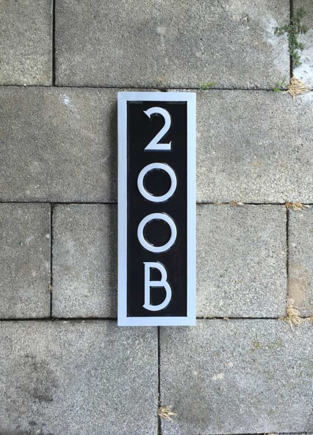Vertical Address Sign - Create Your Own House Number With Letter ...
