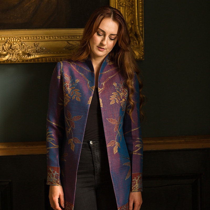 High Collar Jacket - Etsy