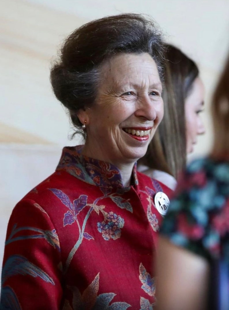 As Worn by HRH Princess Anne Womens Nehru Collar Coat - Etsy