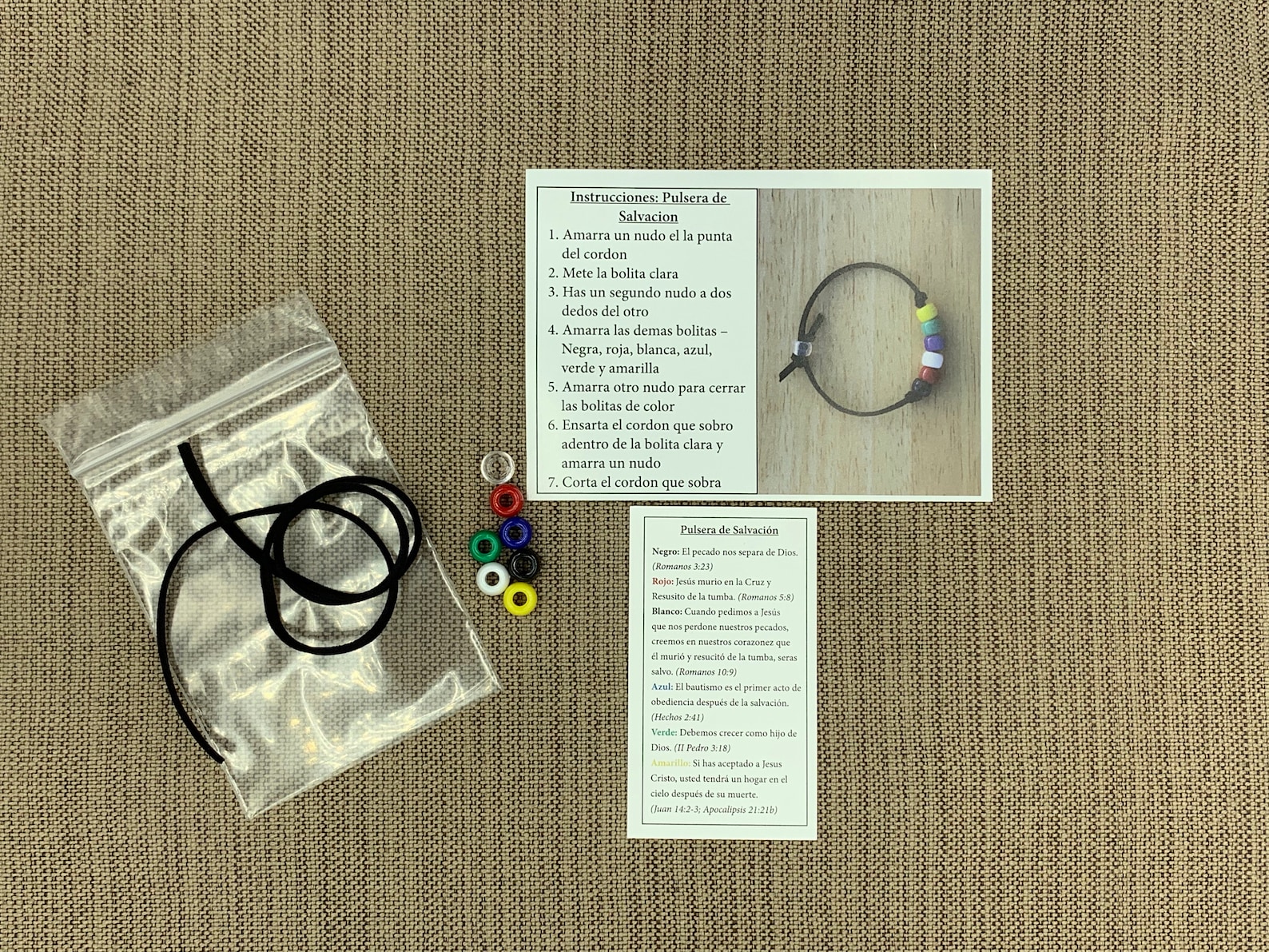 Salvation Bracelet Salvation Bracelet Craft Kits Gospel - Etsy