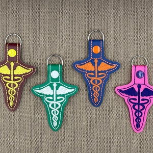 Medical Symbol Key Chain, Nursing Student Gift - Etsy