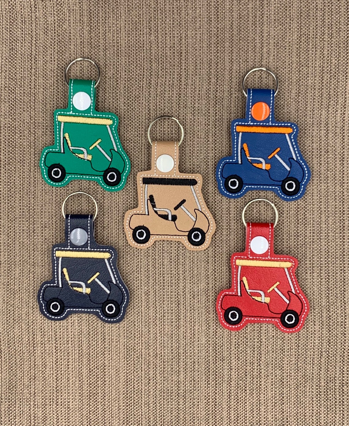 Golf Cart Keychain Golf Cart Key Label Golf Cart Key | Etsy