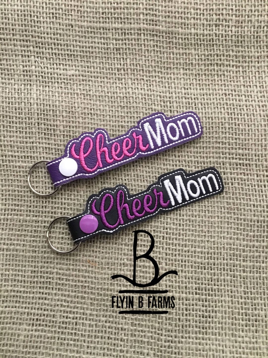 Cheerleader Mom Key Chain | Cheerleading Key Chain | Cheerleader Key ...