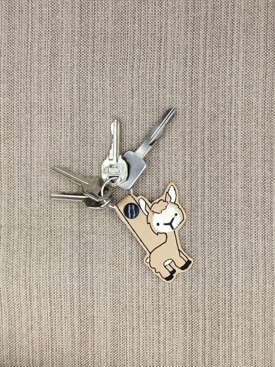 Llama Keychain Alpaca Key Chain Llama Snap Tab Llama Luggage Tag Llama ...