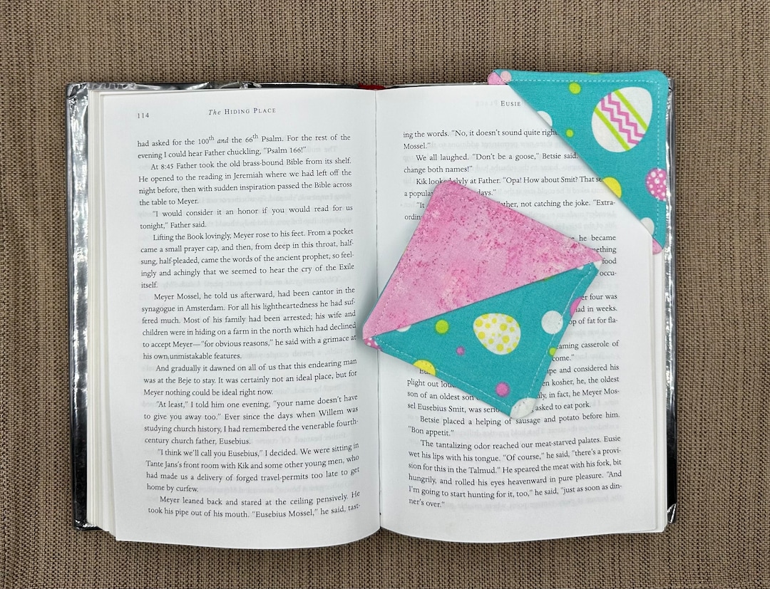 Easter Corner Bookmarks Set of 2 - Etsy