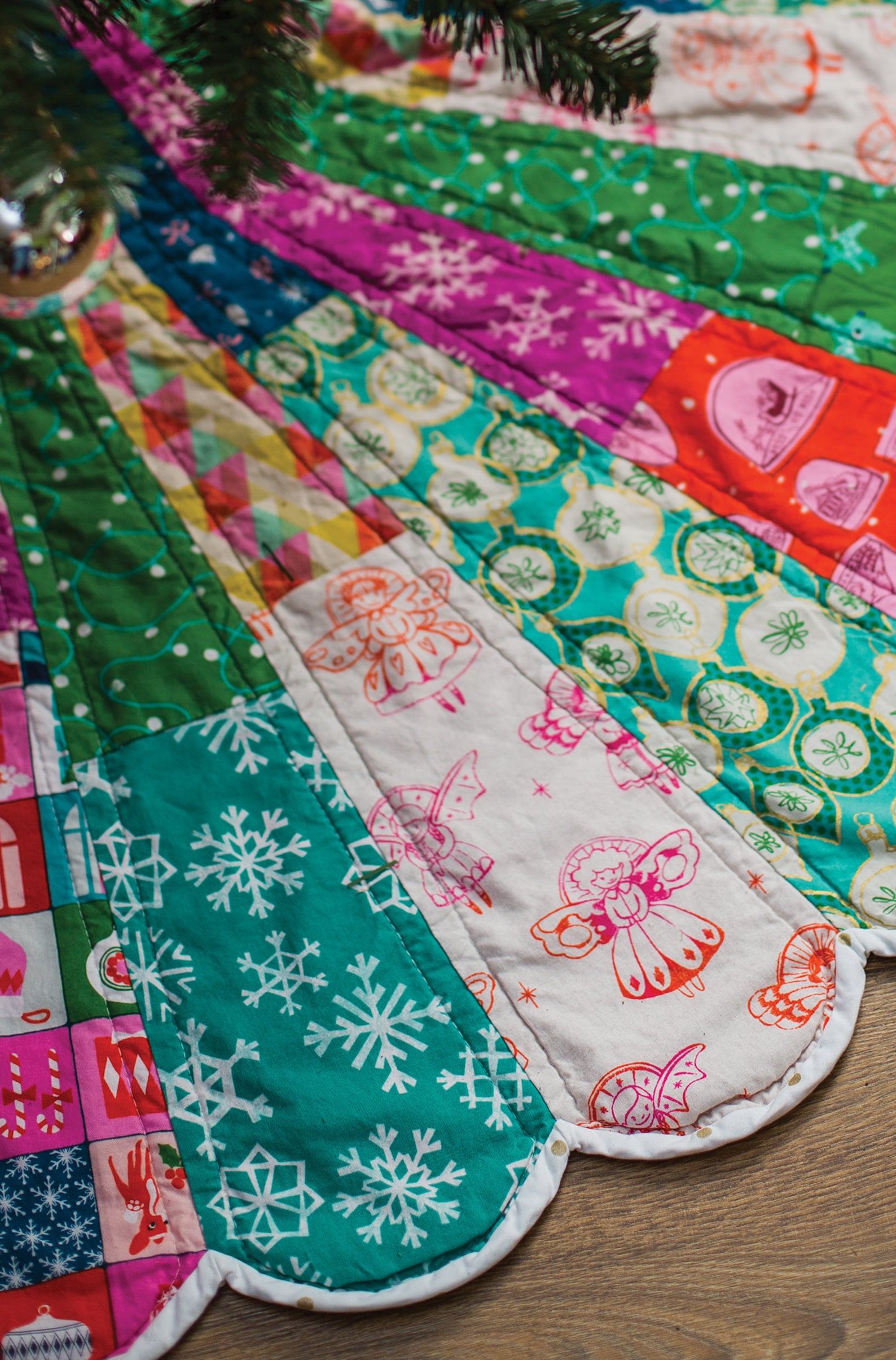 PDF Pattern for Giant Dresden Christmas Tree Skirt - Etsy