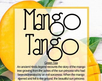 Pineapple Mango Green Tea High Antioxidants Low Caffeine - Etsy