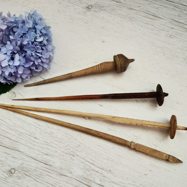 Antique Spindles - Etsy