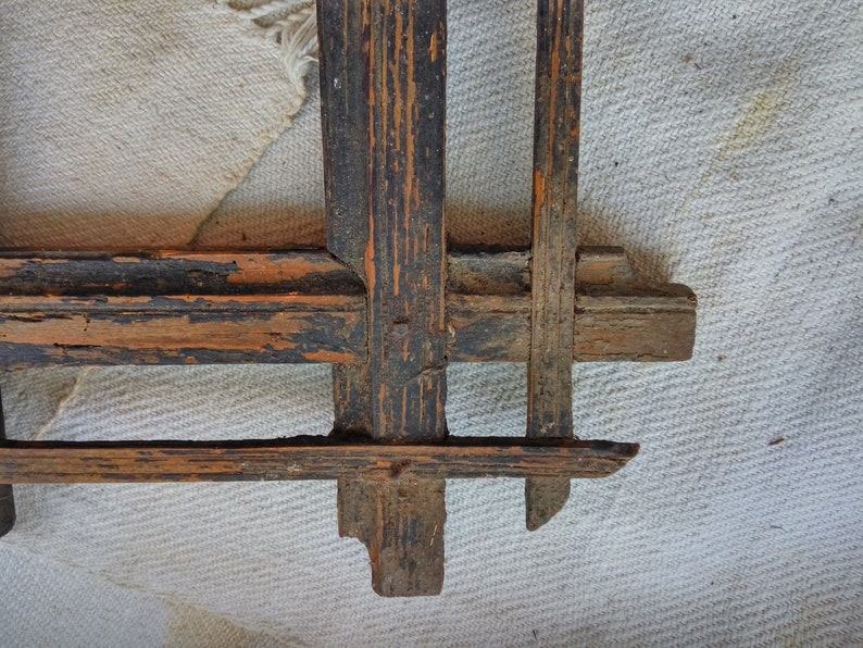 Antique wood frame Primitive photo frames Rustic Hand carved | Etsy