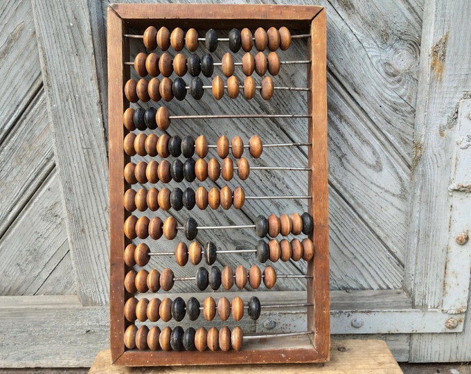 Large Wooden Abacus Wall Office Decor Gift Idea Soviet Russian - Etsy
