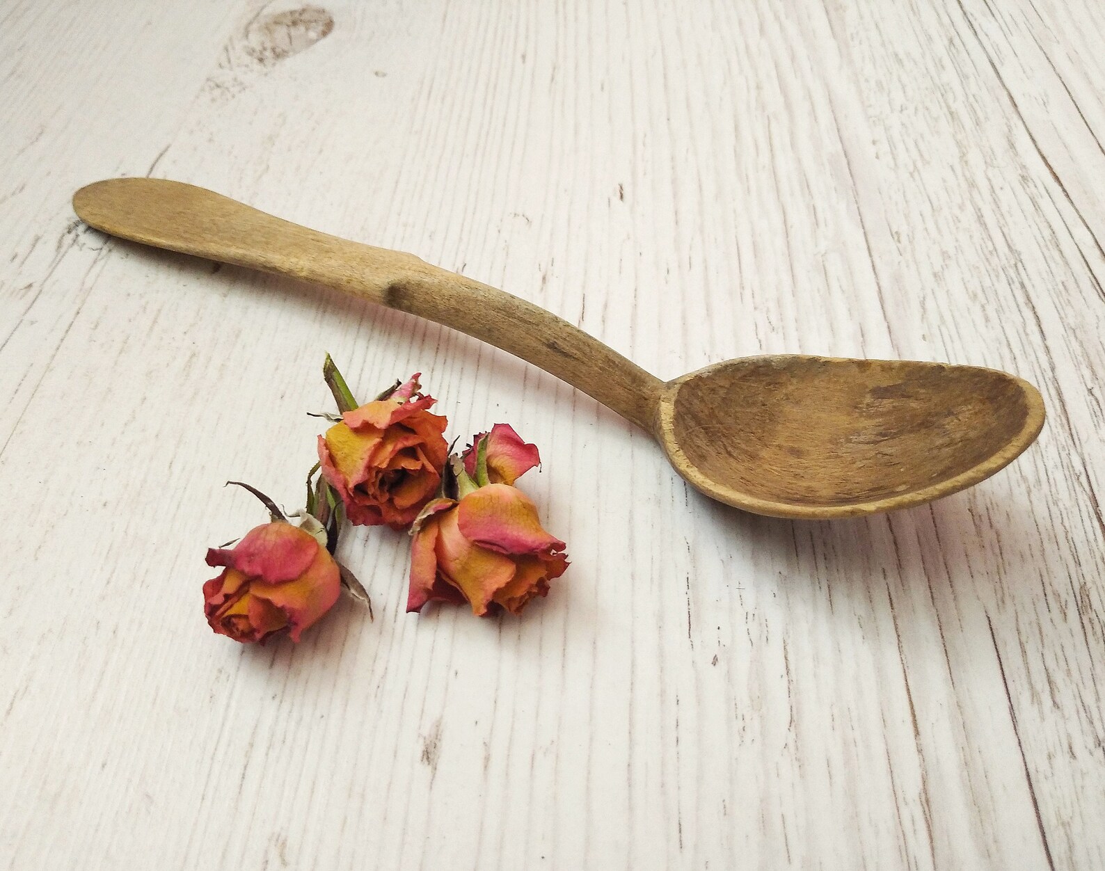 Vintage Wooden Spoon Primitive Antique Wood Rustic Kitchen - Etsy
