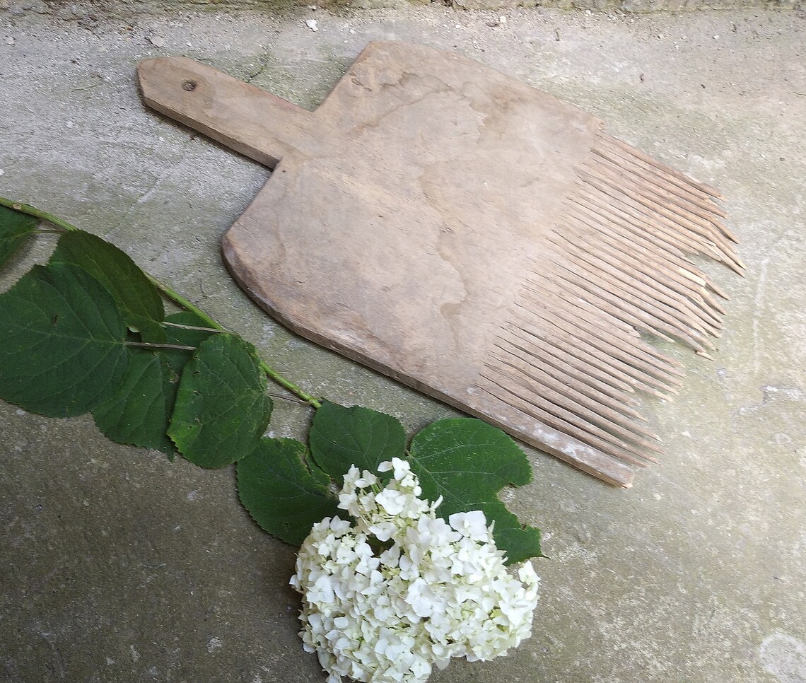 Primitive antique wooden comb Rustic home decor Country decor | Etsy