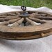 Antique Wheel From Spinning Wheel 1900s Eco Friendly Wooden - Etsy