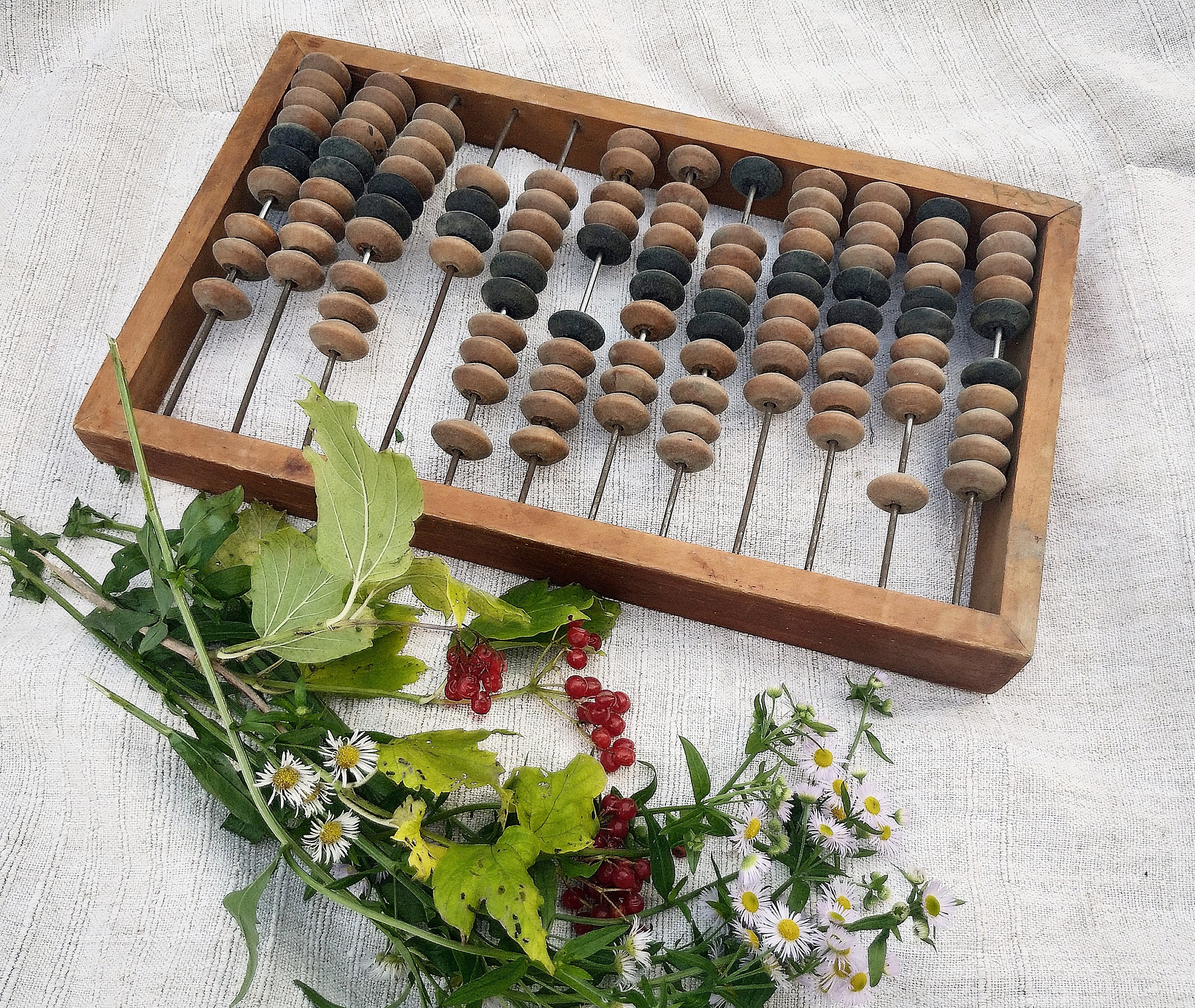 Large Wooden Abacus