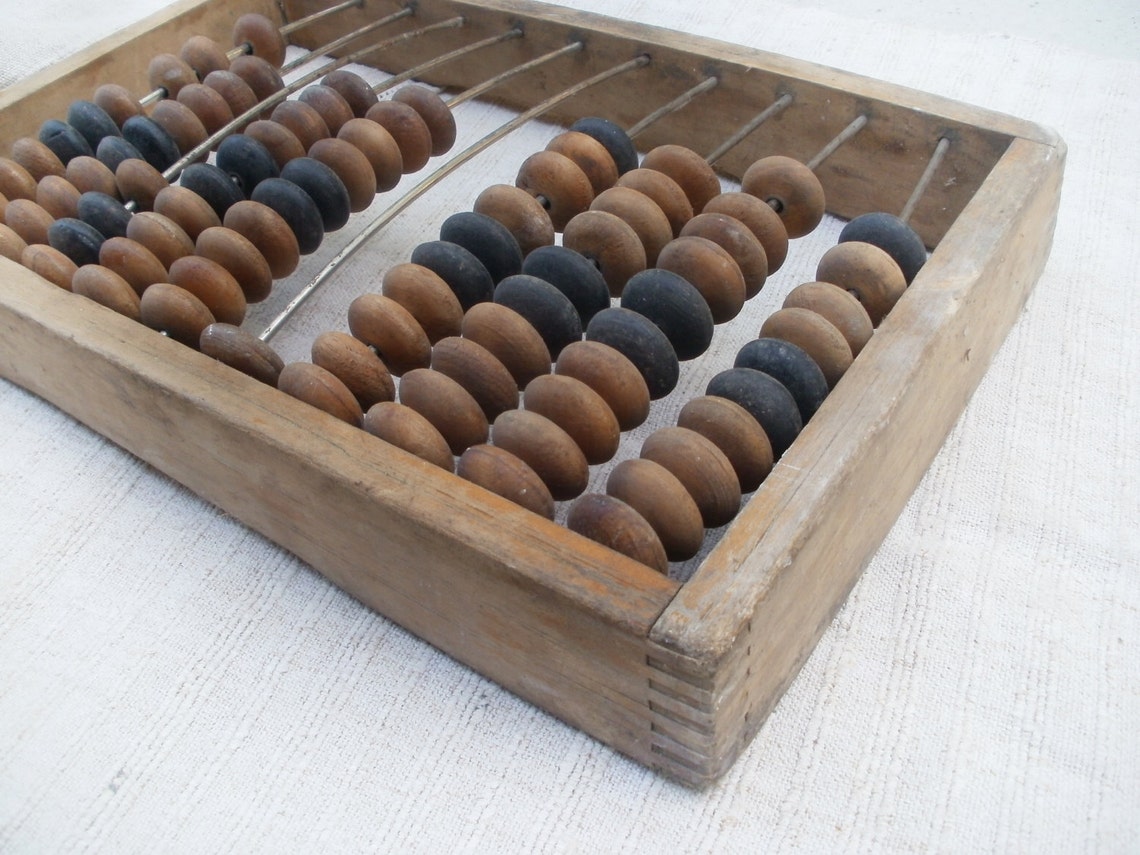 Large wooden abacus Old wood abacus frame Wall decor for home | Etsy