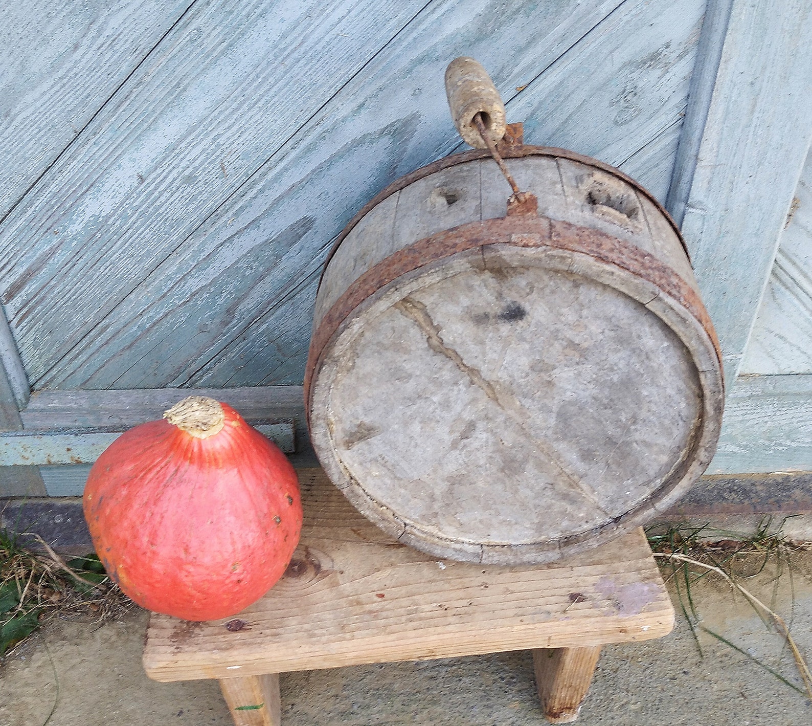Primitive Antiques Wooden Barrel Old Keg Rustic Pub Decor - Etsy