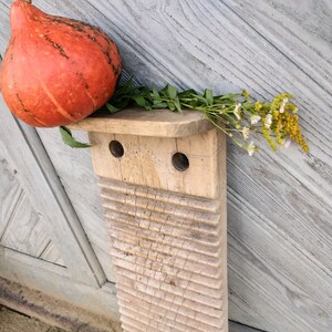 Wooden Mangle Board Bathroom Wall Hanging Primitive Wood Decor Rustic ...