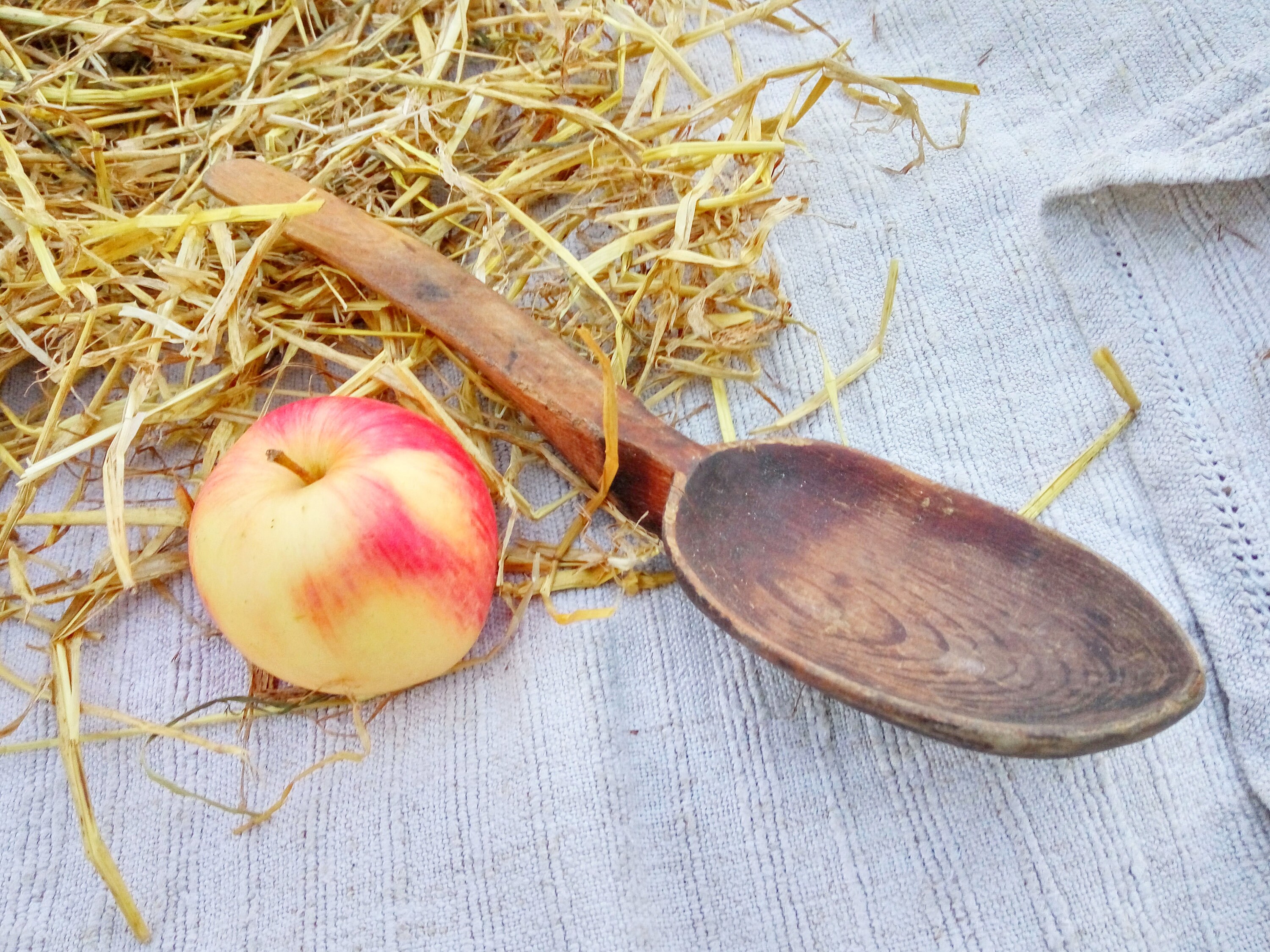 Large Wooden Spoon From Antique Country Kitchen Rustic Decor | Etsy