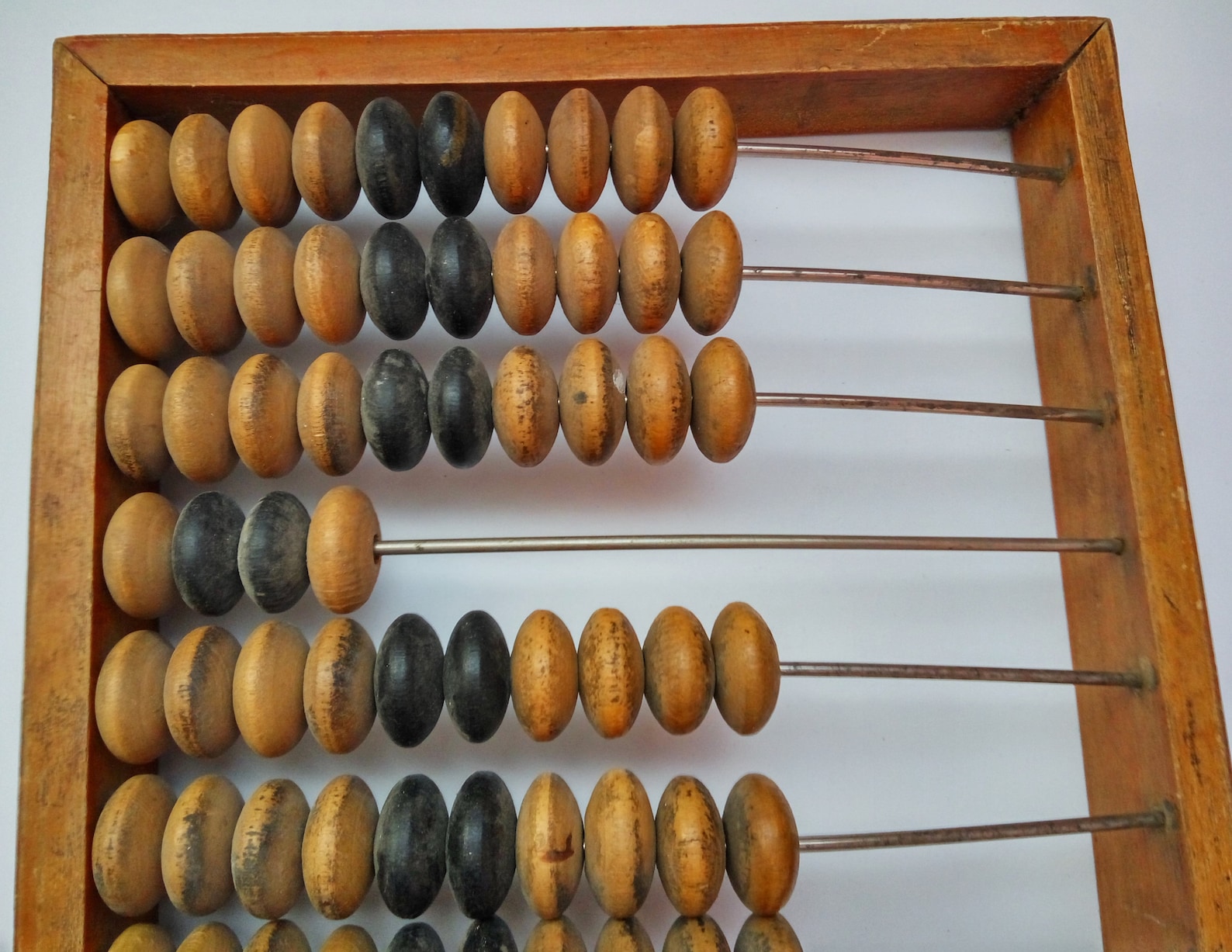 Very large wooden abacus wall Retro calculator Counting frame | Etsy