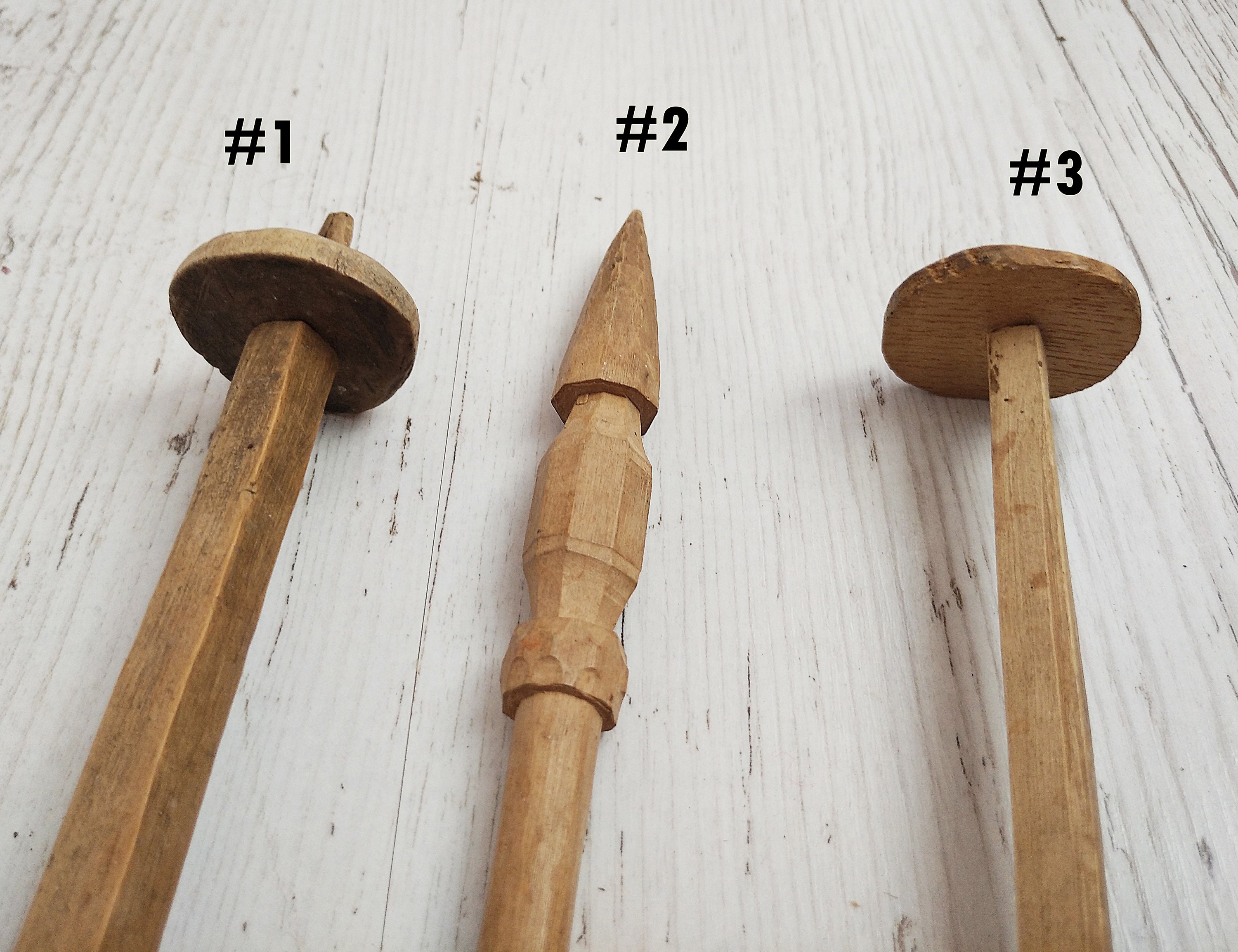 Antique top whorl drop spindle Wooden spinning wheel drop | Etsy