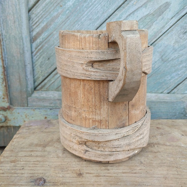 Wooden Jug - Etsy