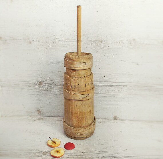 Wooden Butter Churn Primitive Antique Country Decor Large | Etsy