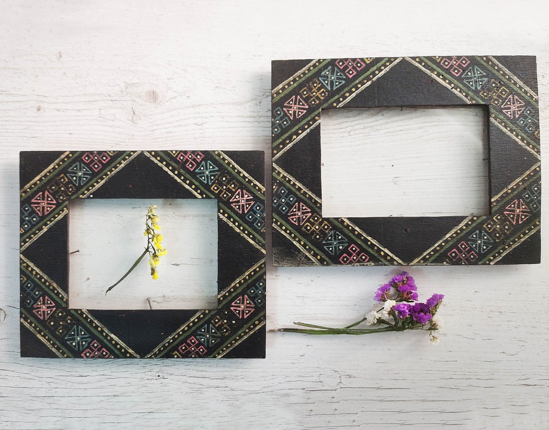 Antique Wooden Frames Wood Frames Set 2 Antique Picture Frame ...
