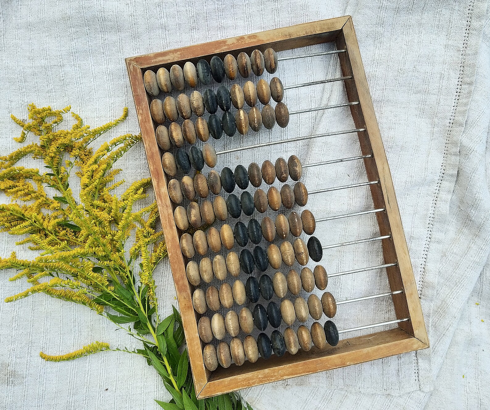 Wooden abacus wall office decor Russian abacus new vintage 70s | Etsy