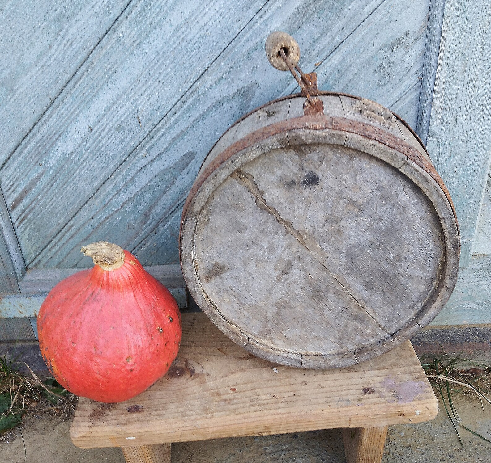 Primitive Antiques Wooden Barrel Old Keg Rustic Pub Decor - Etsy