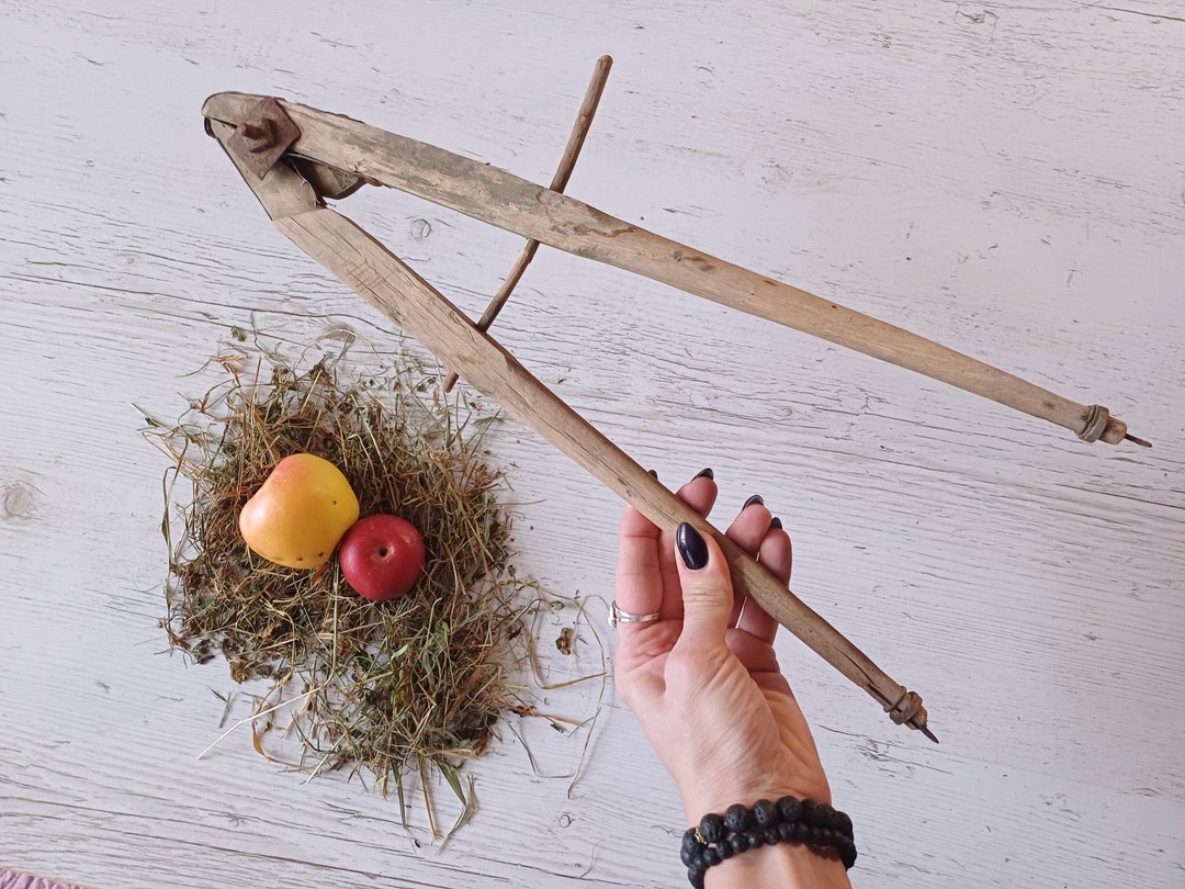 Pair of Compasses Large Compasses Primitive Antique Wood Compass ...