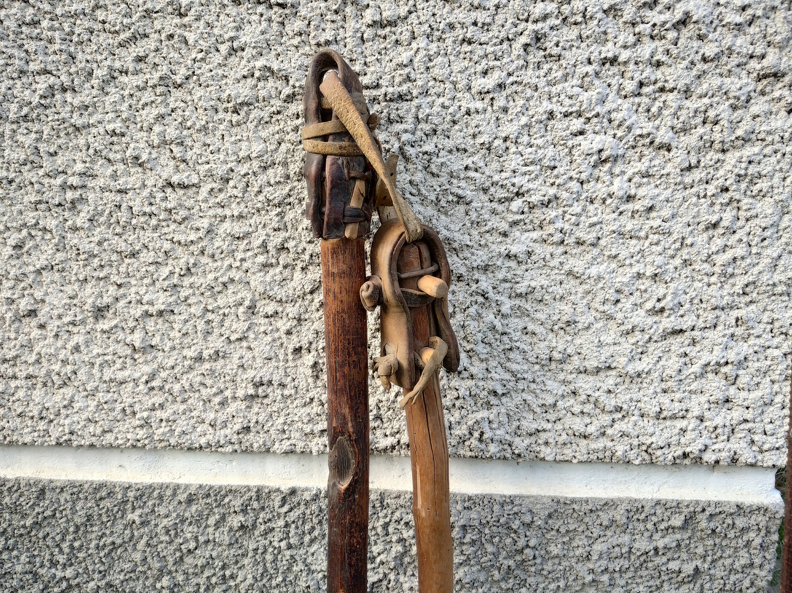 Primitive Wooden Flail Antique Agriculture Tool Farmhouse Wall Hanging ...