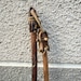 Primitive Wooden Flail Antique Agriculture Tool Farmhouse Wall Hanging ...