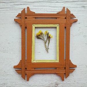 Antique wooden frame Wood picture frame 11 Old photo | Etsy