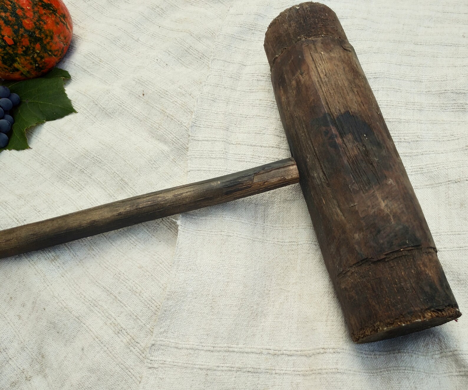 Real antique hammer Thors hammer Large hammer Wooden weapon | Etsy