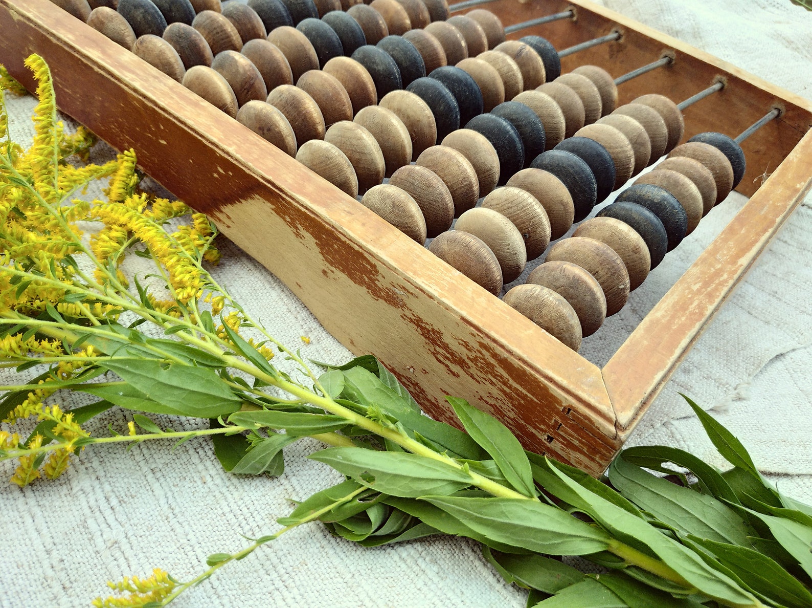 Wooden abacus wall office decor Russian abacus new vintage 70s | Etsy