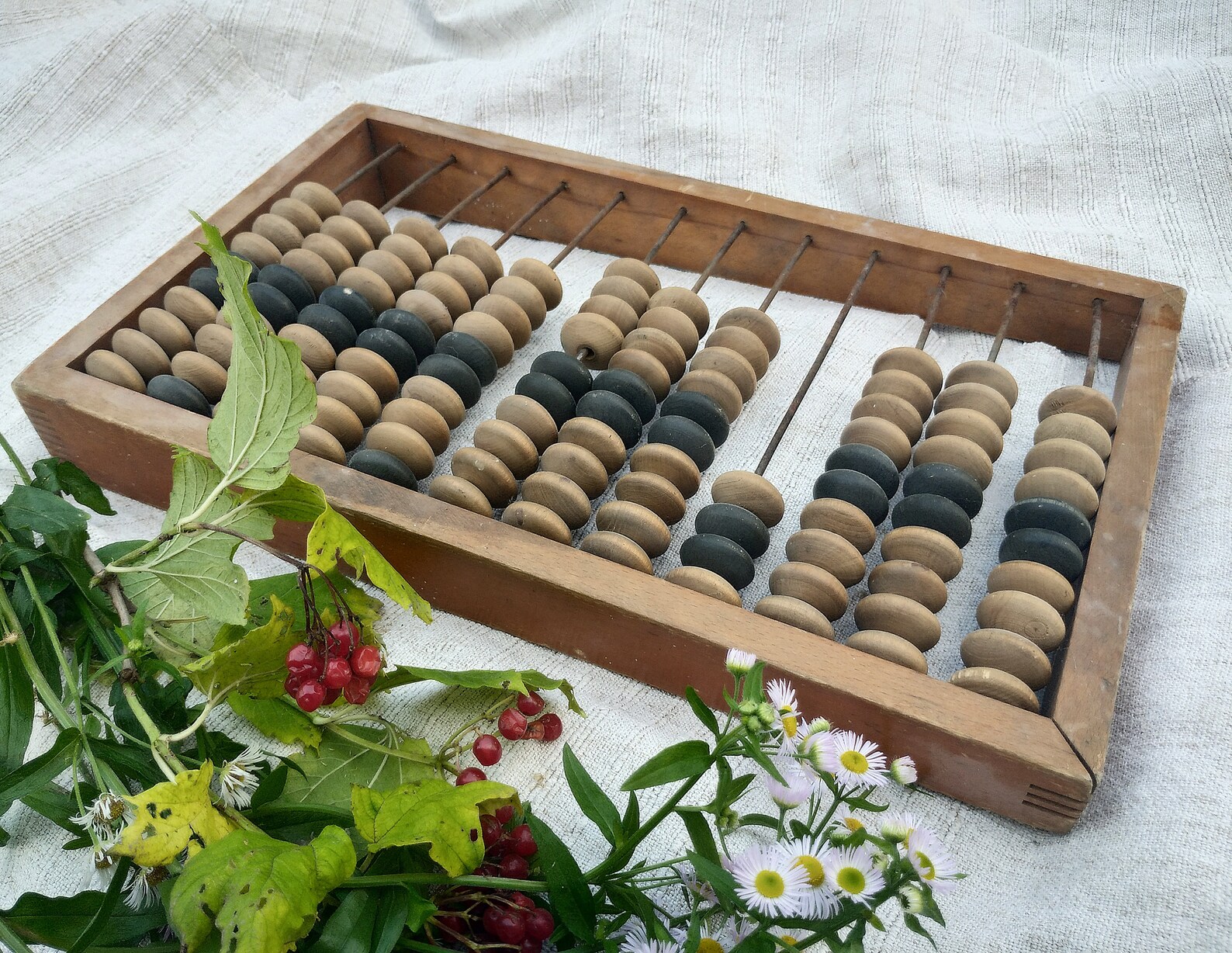 Wooden Abacus Wall Office Decor Russian Abacus New Vintage 70s - Etsy