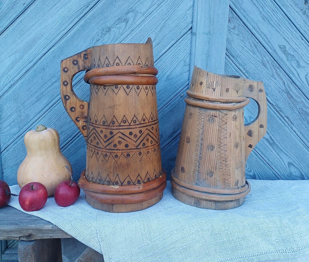 Antique Hamper Primitive Antique Gathering Container 1800s Farmhouse ...