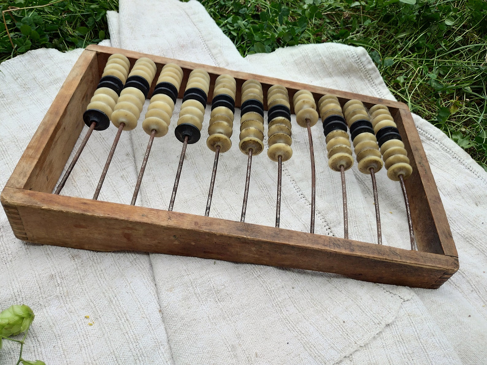 Wooden Abacus Large Russian Abacus Frame 70s Retro Home Decor - Etsy