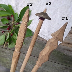 Antique Weaving Drop Spindle Set Old Loom Parts Ancient Crafts Finds ...