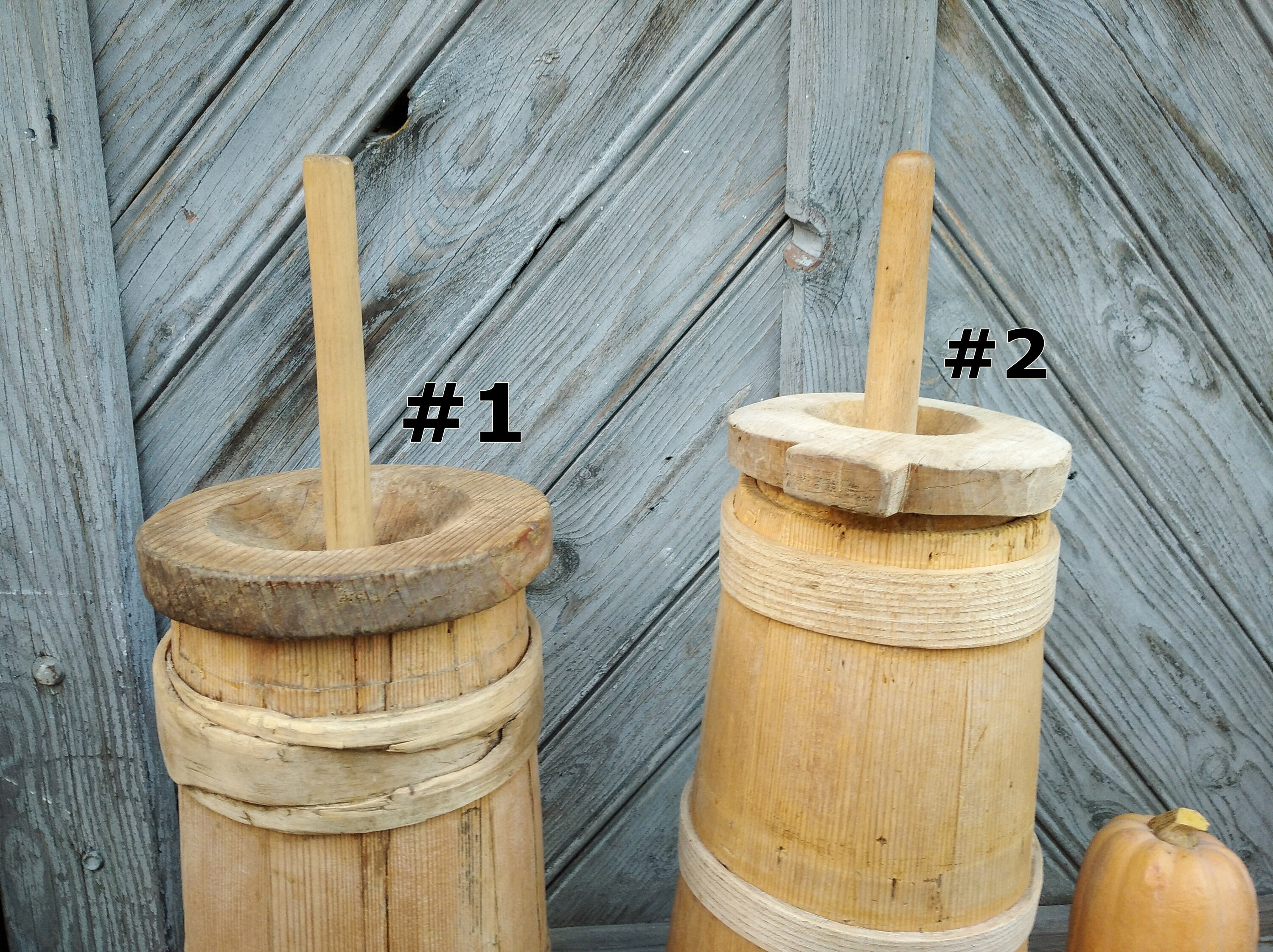 Primitive Butter Churn Antique Large Churn Wooden Country Decor Wood ...