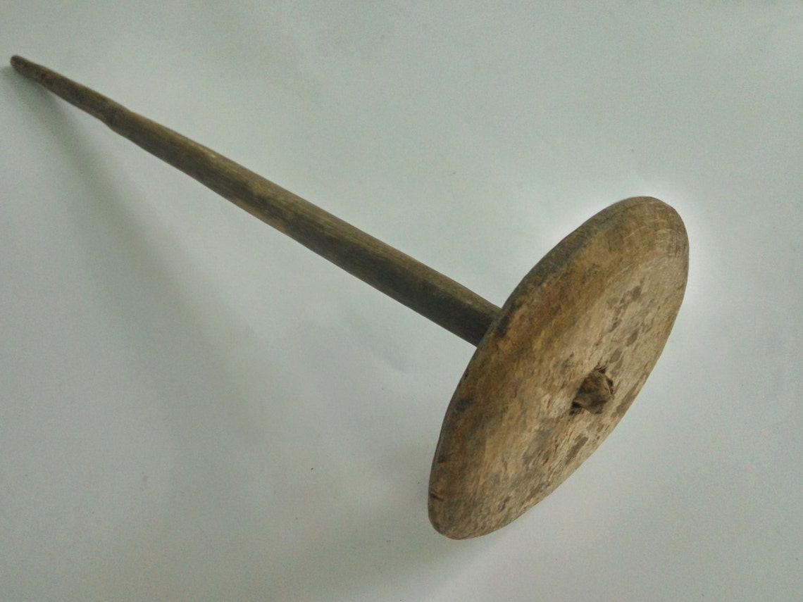 Large top whorl drop spindle Wooden spinning wheel drop | Etsy