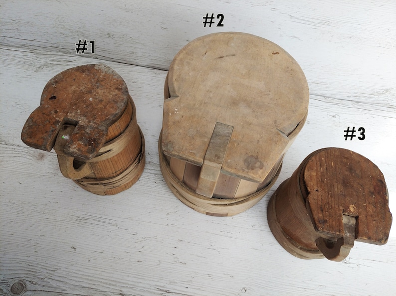 Primitive Antique Wooden Mug XXL Ancient Ladle for Drink | Etsy