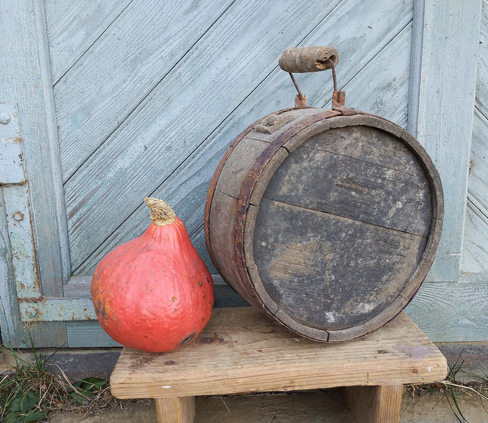 Primitive Antiques Wooden Barrel Old Keg Rustic Pub Decor - Etsy
