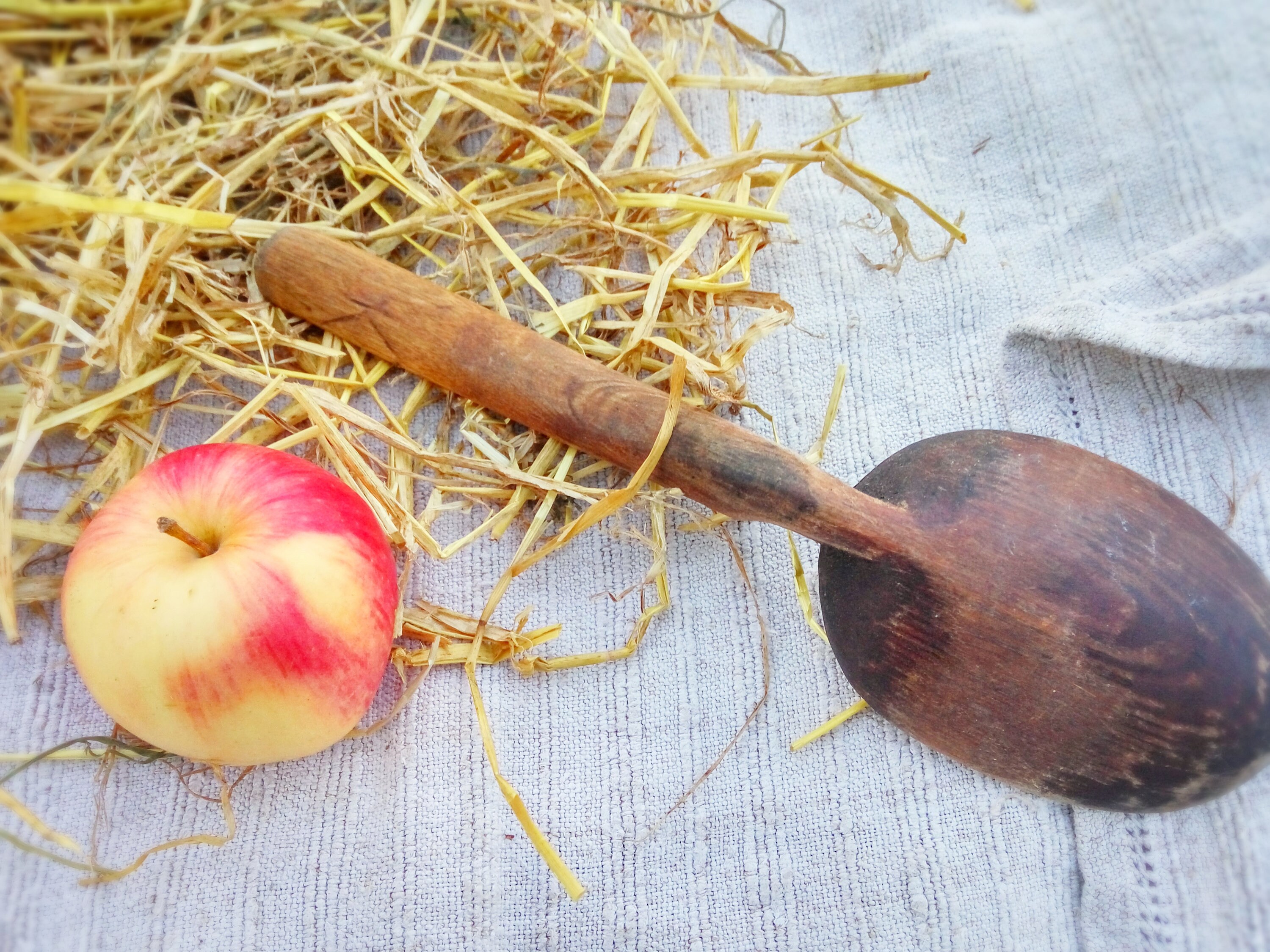 Large Wooden Spoon From Antique Country Kitchen Rustic Decor | Etsy
