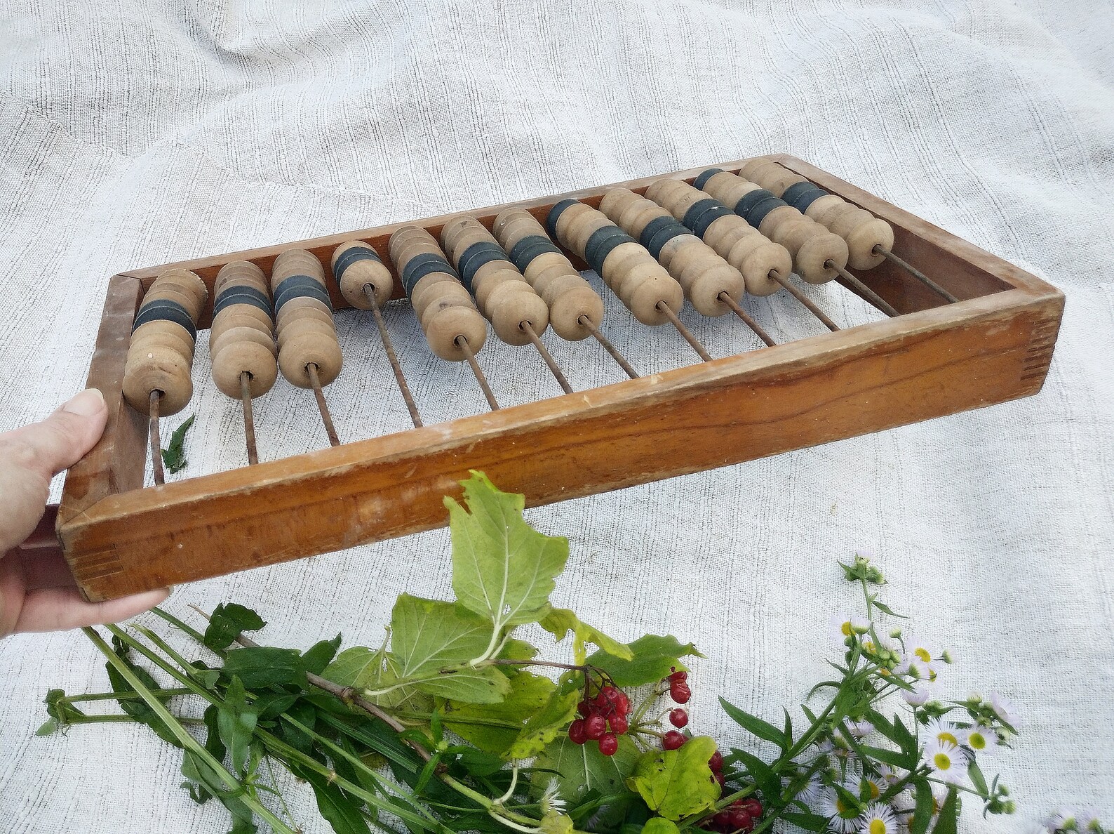 Wooden Abacus Wall Office Decor Russian Abacus New Vintage 70s - Etsy
